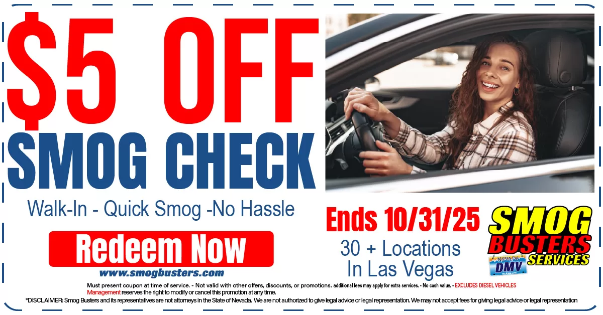 smog check coupon - Smog Busters